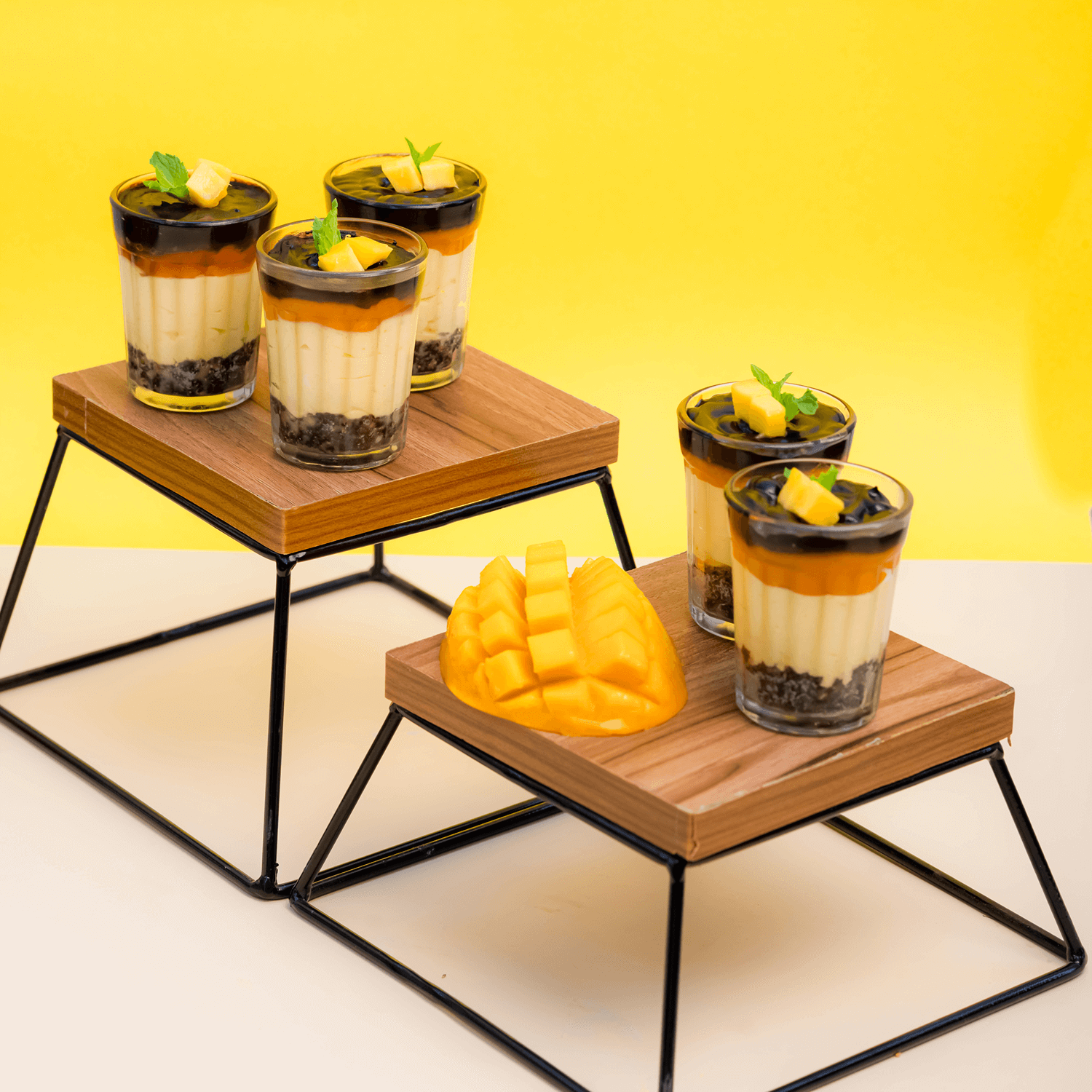 Mango & Chocolate Pudding – Once Upon A Table